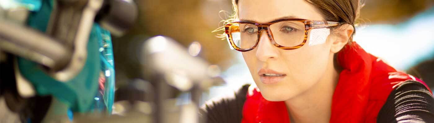 Prescription Safety Glasses with Permanent Side Shields